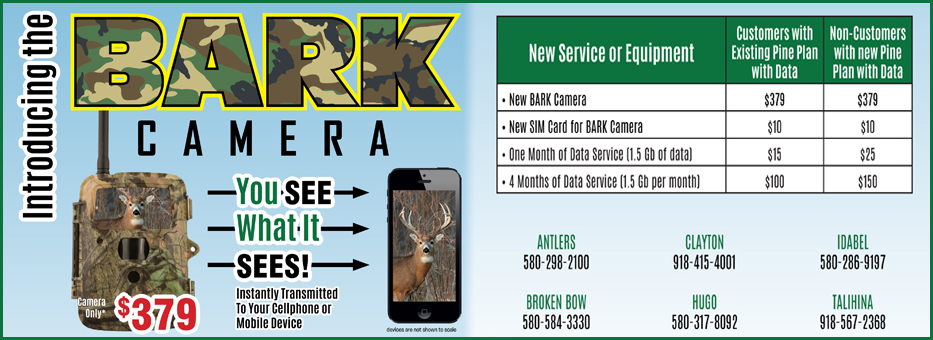 Pine Cellular Cell Phone Company Oklahoma