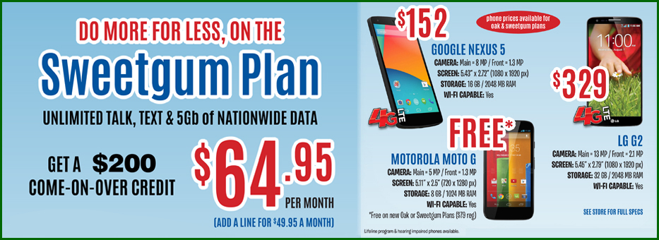 Pine Cellular Cell Phone Company Oklahoma