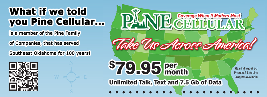 Pine Cellular Cell Phone Company Oklahoma